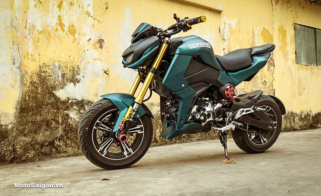 Honda MSX 125 độ bodykit Z1000 mini cực chuẩn - Motosaigon