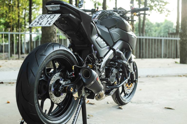Báo đen Yamaha MT15 độ cực chất của Biker Đồng Nai - Motosaigon