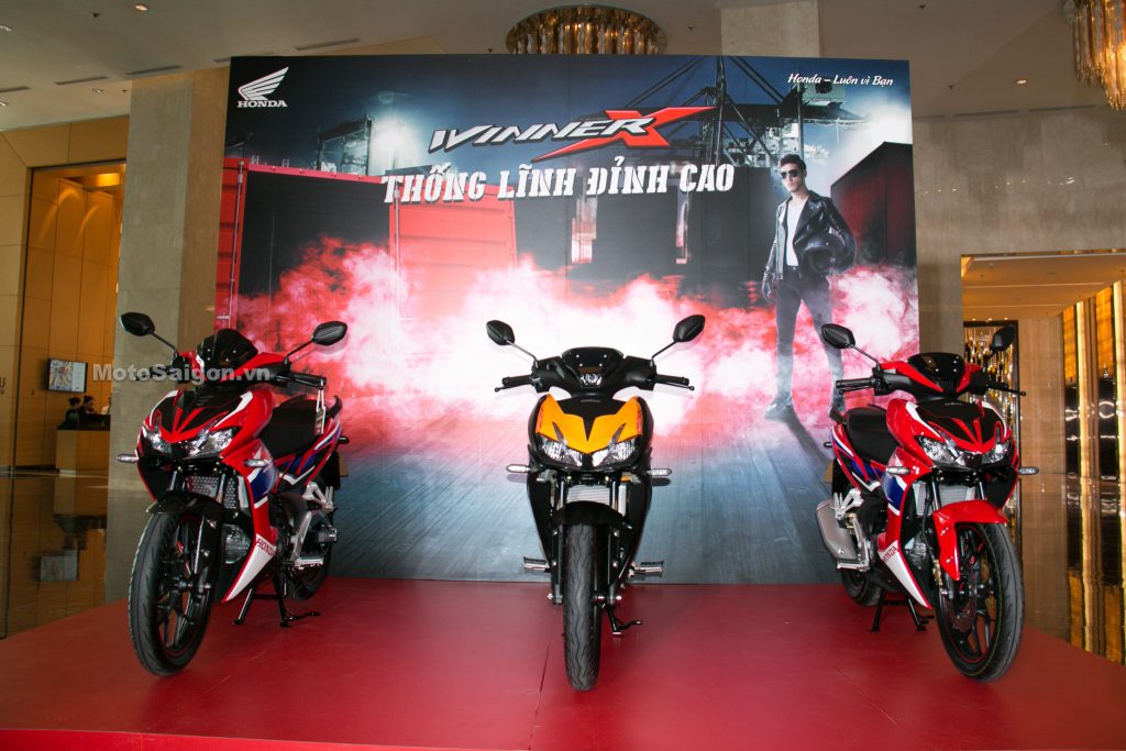 Honda Winner X 2020 màu mới Cam đen HRC kèm đồ chơi phụ kiện chính hãng ...
