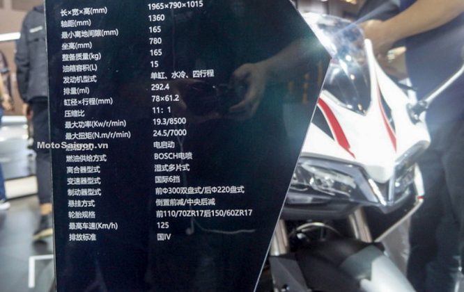 Lộ hình ảnh moto được cho là GPX Demon 300 2020 - Motosaigon