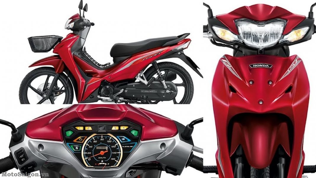 Honda Wave 110i 2020 đời mới đã có giá bán tại Thái - Motosaigon