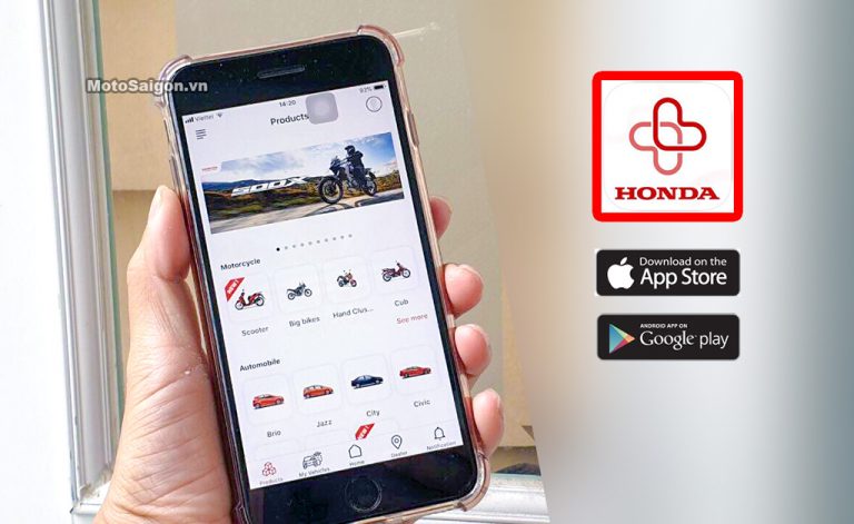 Honda chính thức cho tải về ứng dụng My Honda+ app iOS Android - Motosaigon