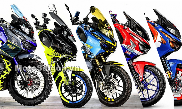 Honda ADV 150 và các phiên bản độ full đồ chơi siêu khủng - Motosaigon