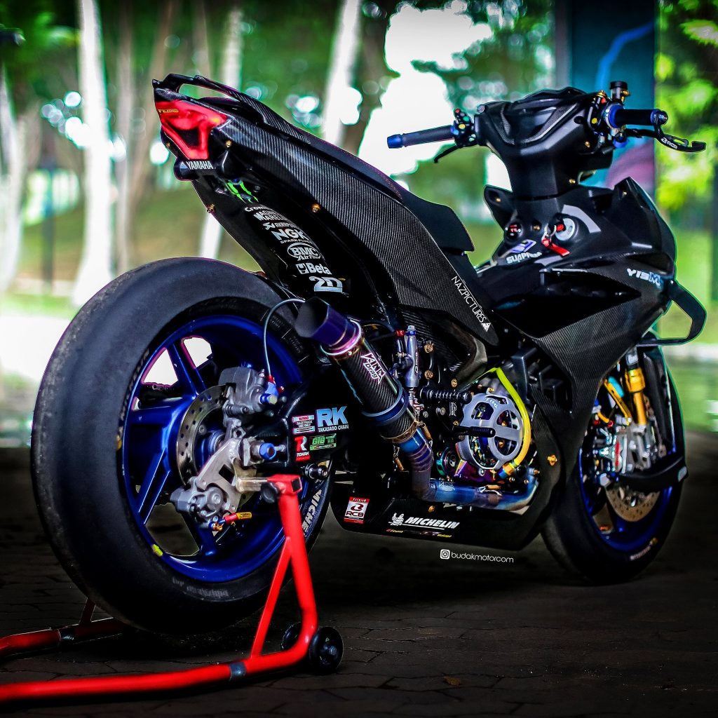 Exciter 150 độ nội công kết hợp ngoại hình moto pkl kèm cánh gió cực ...