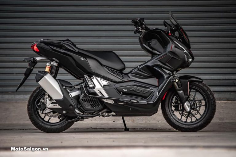 Honda ADV 150 độ dàn áo Batman kèm loạt đồ chơi cực ngầu - Motosaigon