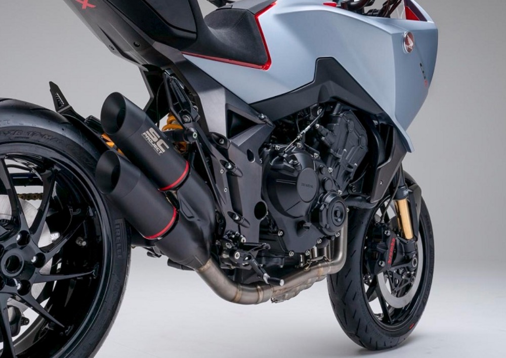 Sắp có Honda CB650X dùng chung động cơ 4 xilanh với CB650R? - Motosaigon