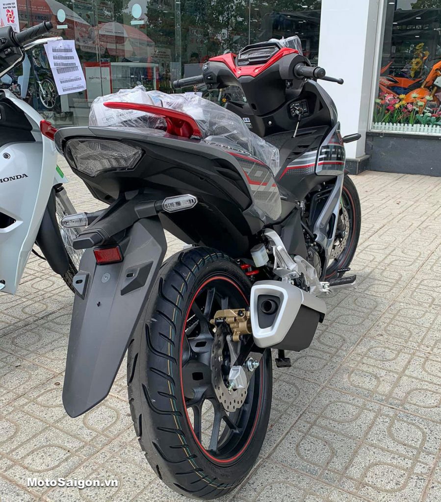 Bóc tem Honda Winner X 2020 màu mới bất ngờ về Head - Motosaigon