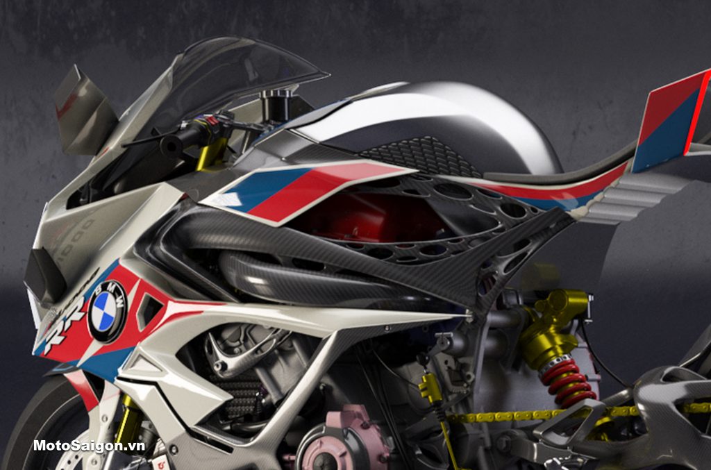 BMW M1000RR trang bị siêu nạp điện lộ ảnh concept cực ngầu - Motosaigon