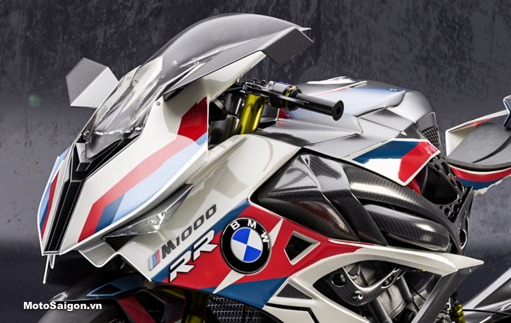BMW M1000RR trang bị siêu nạp điện lộ ảnh concept cực ngầu - Motosaigon