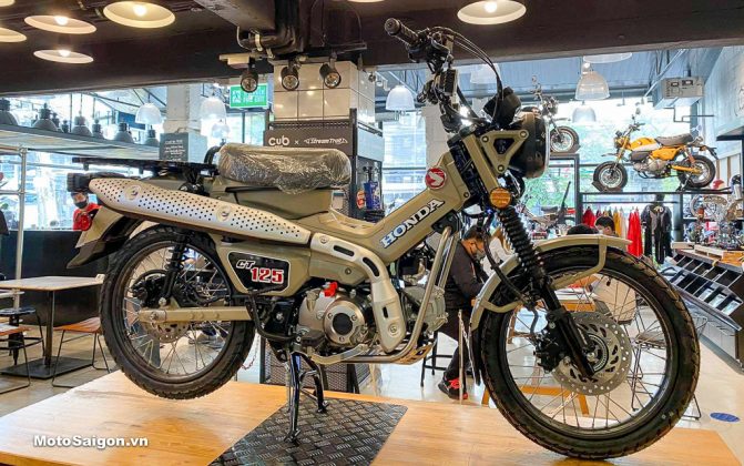 Honda CT125 chuẩn bị được phân phối chính hãng tại Việt Nam? - Motosaigon