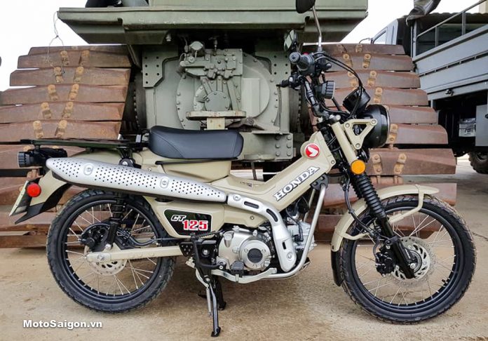 Honda CT150 sắp ra mắt bổ sung thêm lựa chọn bên cạnh CT125 - Motosaigon