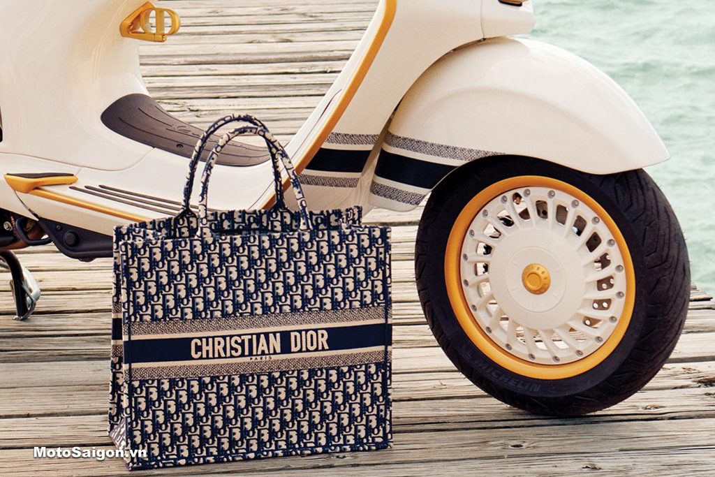 Vespa 946 Christian Dior khiến các nàng phát cuồng vì quá đẹp - Motosaigon