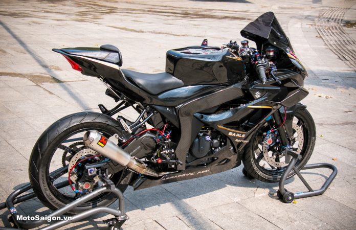 Suzuki GSX-R150 "lột xác" phong cách MotoGP cực ngầu tại Kỳ Chế Mủ ...