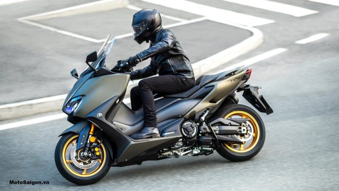 Yamaha TMAX Tech Max 2021 phiên bản mới ra mắt Châu Âu - Motosaigon