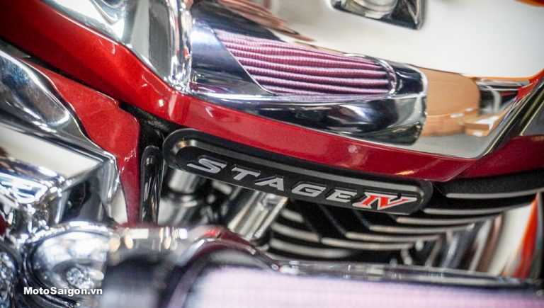 Trên yên Siêu phẩm CVO BreakOut 131ci độ Stage IV 2146cc của doanh nhân ...