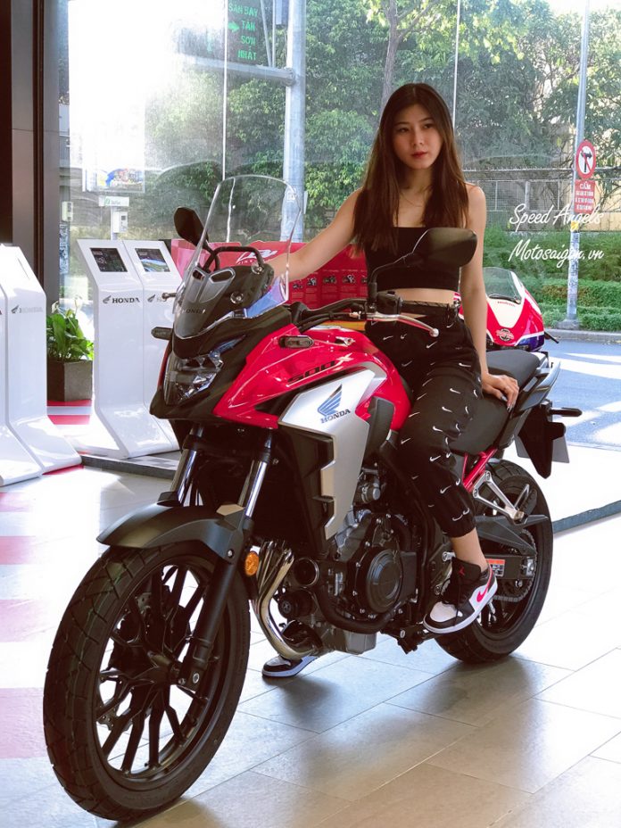 Bộ ảnh Speed Angels cá tính bên cạnh bộ 3 mô tô pkl 2021 của Honda - Motosaigon