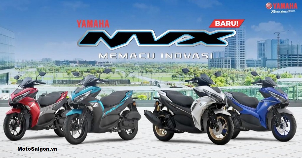 Đã có giá bán Yamaha NVX V2 2021 khởi điểm từ 50,5 triệu đồng - Motosaigon