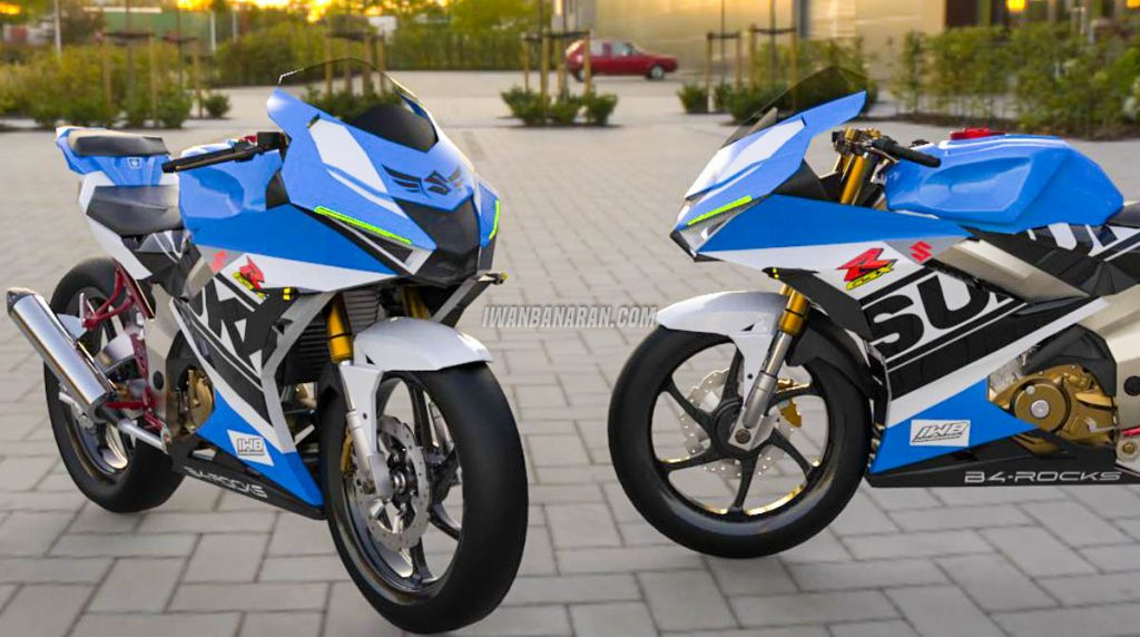 Suzuki GSX-R150 2021 lộ ngoại hình thực tế qua bộ ảnh 3D Concept ...