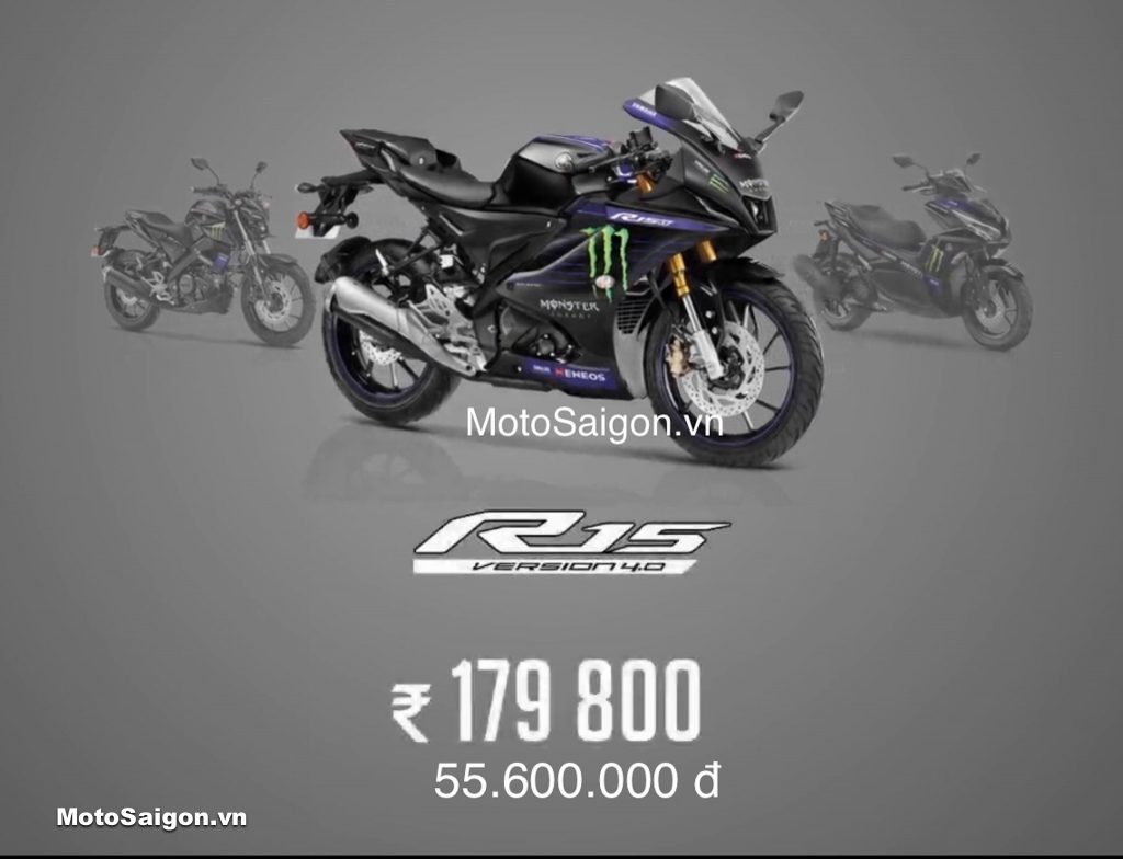 Yamaha R15 v4 Monster Energy R15M hình ảnh thực tế kèm giá bán - Motosaigon