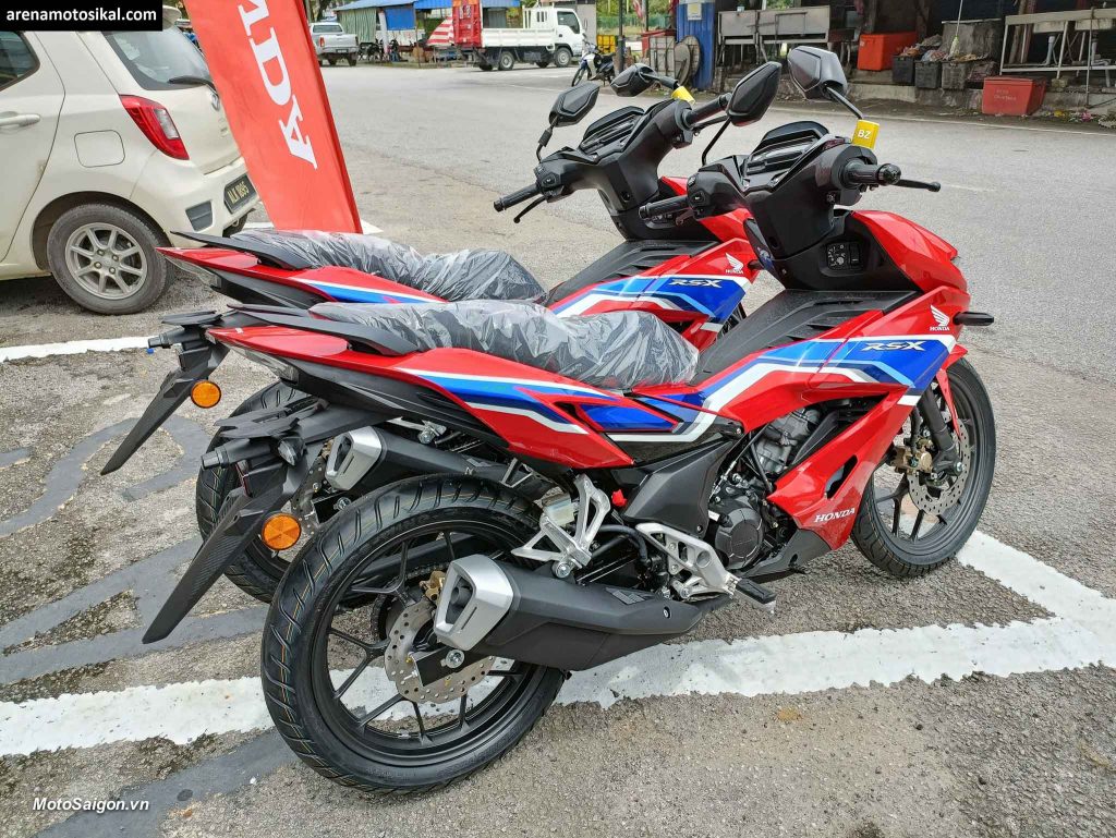 Hình ảnh thực tế Honda RSX biến thể của Winner X ngày đầu bán ra tại ...