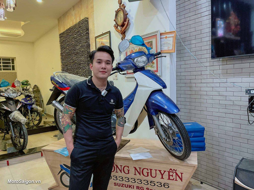 Suzuki RGV 120 năm 1999 mới 100% chưa đổ xăng câu bình có giá bán ...