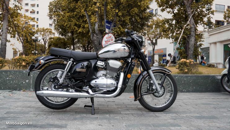 Jawa Classic 300 trang bị đèn pha lê đã về Việt Nam với giá bán hấp dẫn ...