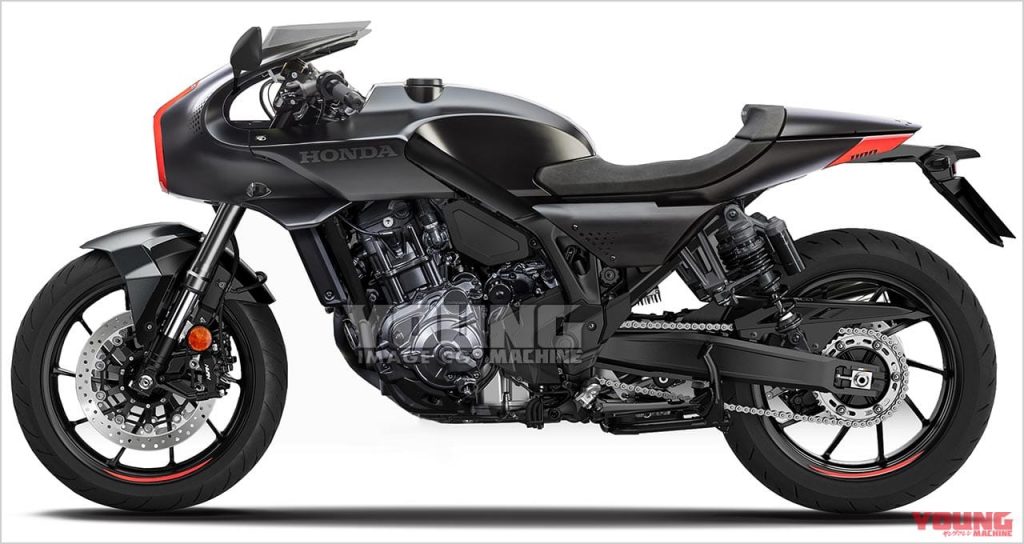 Honda Hawk 11 đậm chất Cafe Racer dùng chung động cơ với Africa Twin - Motosaigon