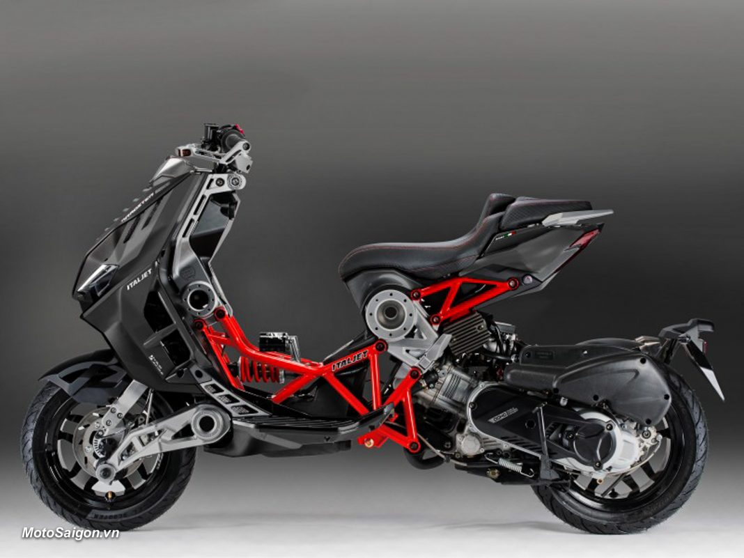 Italjet Dragster 200 2022 Limited Edition chính thức ra mắt kèm giá bán ...