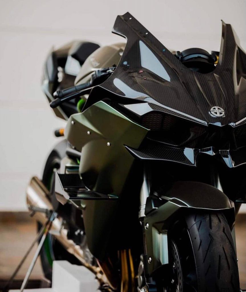 Lộ ảnh Ninja H2R đầu tiên về Việt Nam có tốc độ tối đa đến 400 kmh ...