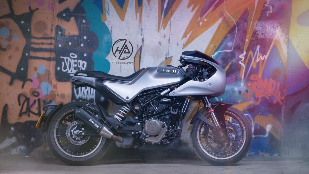 Husqvarna Vitpilen 401 độ bodykit Cafe Racer đẹp ngoài mong đợi ...