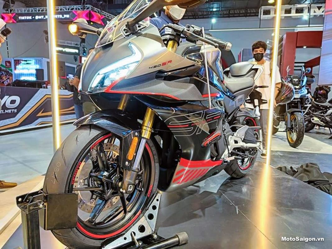 CFMoto 450SR 450SS sport-bike 50 mã lực sắp có giá xe chính hãng ...