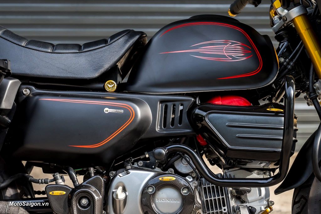 Khỉ con Monkey 125 độ bodykit Touring như Harley-Davidson StreetGlide ...