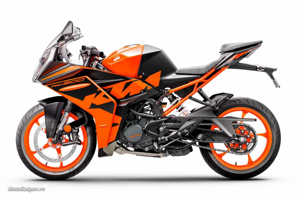KTM RC 200 2022 bất ngờ ra mắt với giá bán hấp dẫn dành cho biker mới ...