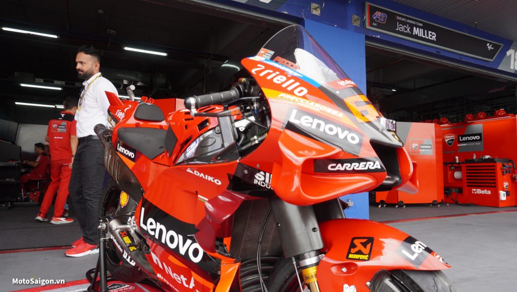 MotoGP 2022 - Ducati Desmosedici GP22 của 02 tay đua Jack Miller ...