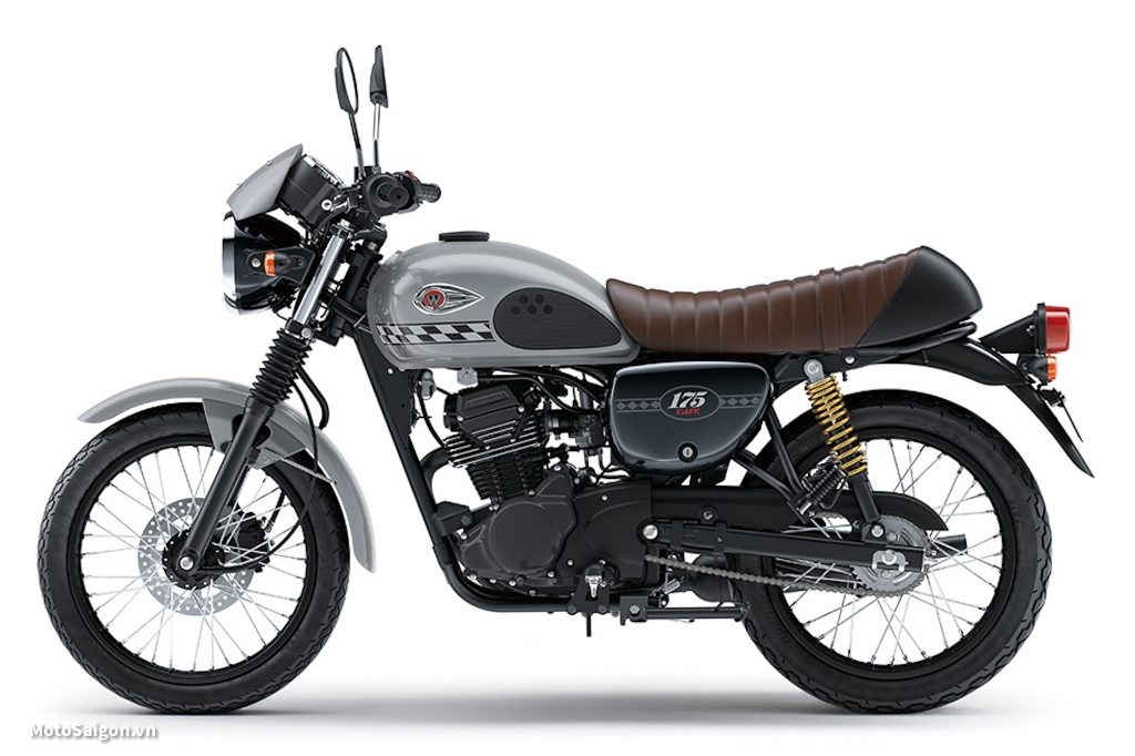 Kawasaki W175 Cafe Racer 2023 phiên bản mới đã có giá xe - Motosaigon