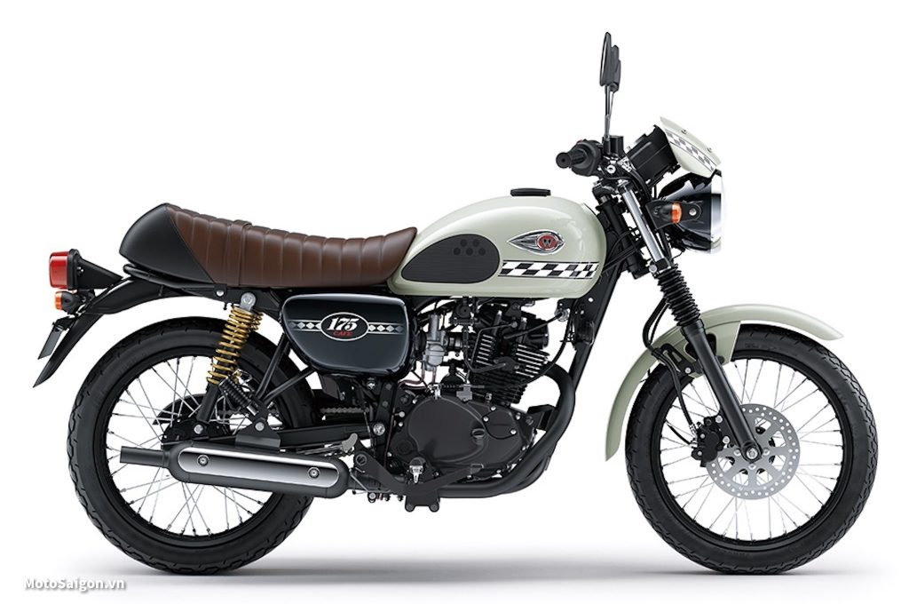 Kawasaki W175 Cafe Racer 2023 phiên bản mới đã có giá xe - Motosaigon