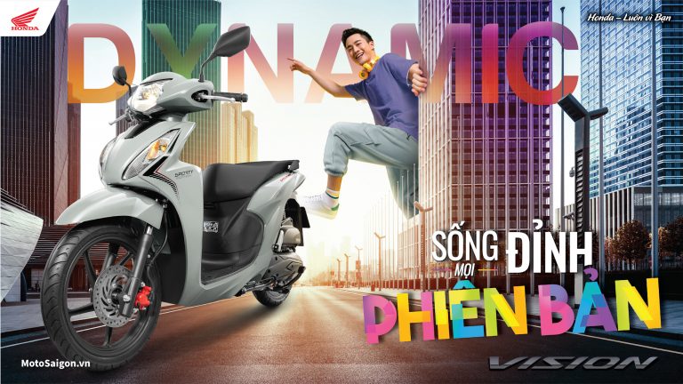 Honda Vision | Giá xe Vision 2023 phiên bản mới nhất - Motosaigon