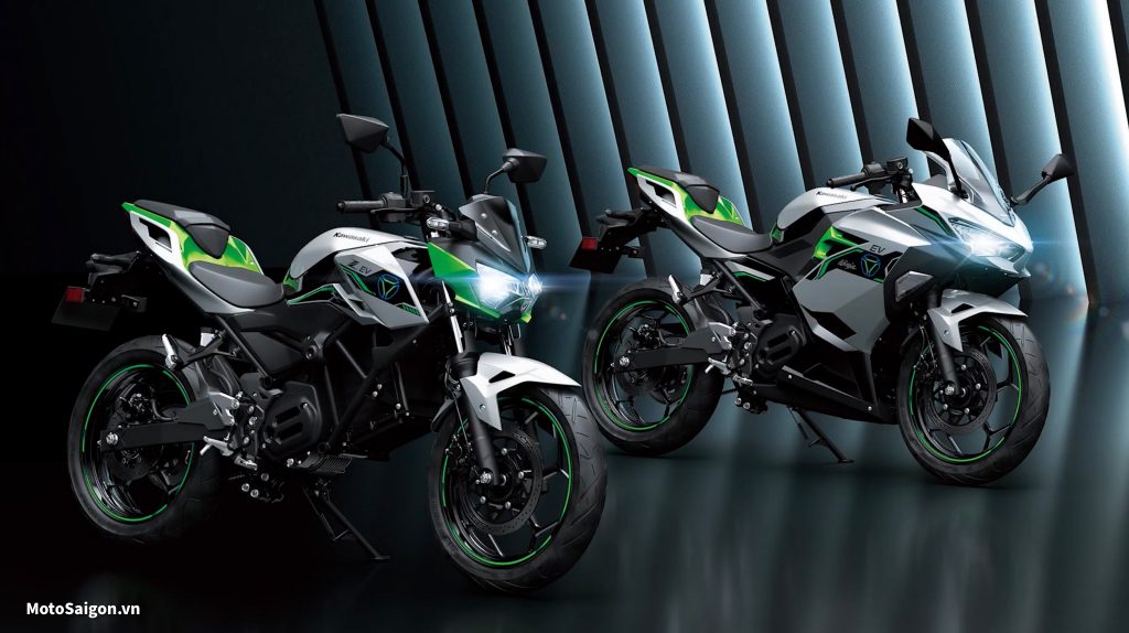 Ninja E1 | Z E1 hai mẫu xe mô tô điện của Kawasaki sắp ra mắt - Motosaigon