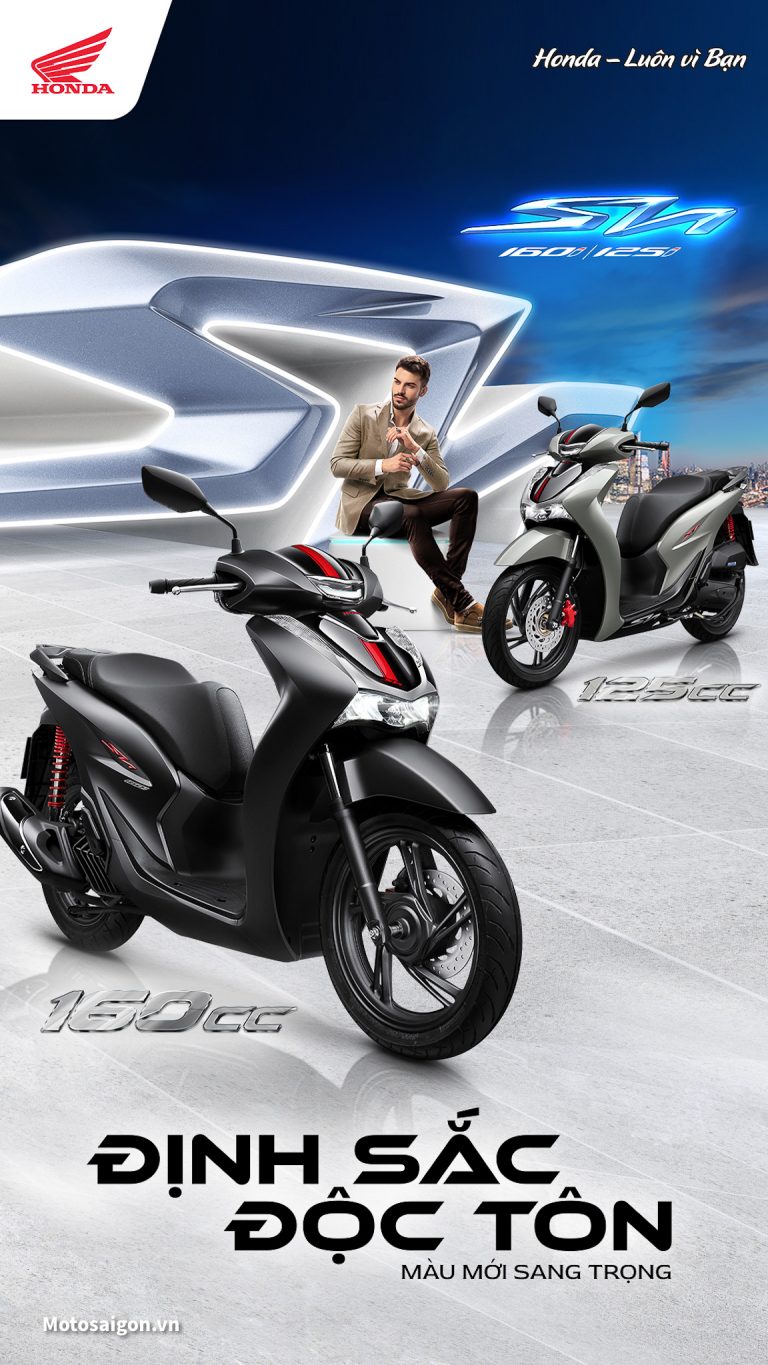 Sh160 | Honda bất ngờ công bố giá xe Sh160i Sh125i 2023 phiên bản mới ...