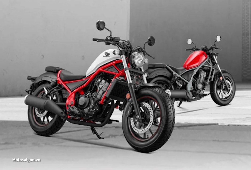 Honda CM300 (Rebel 300) 2023 ra mắt phiên bản mới - Motosaigon