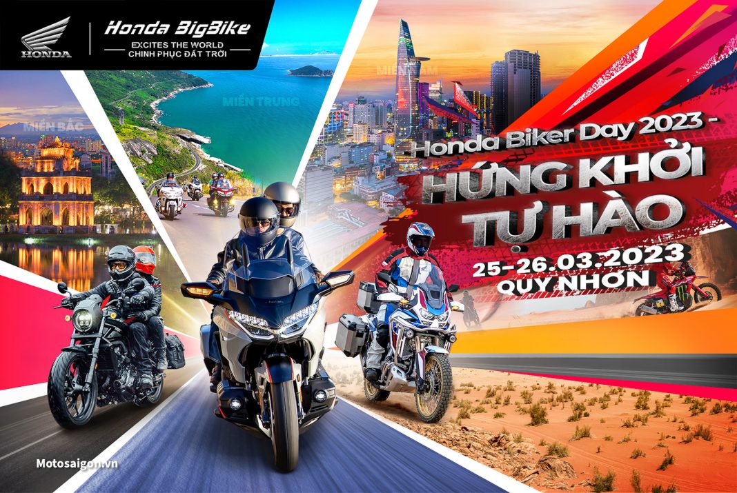Honda Biker Day 2023 - Ngày hội Mô tô Honda sẽ quy tụ hơn 500 bikers ...
