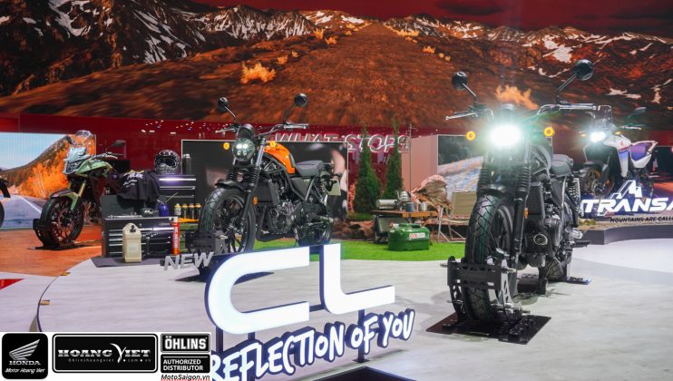 Trên yên thực tế Honda CL500 CL300 kèm giá bán - Motosaigon