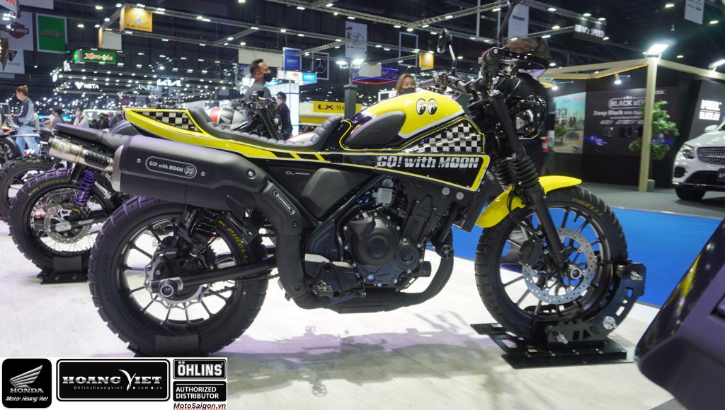 Honda CL500 độ phong cách Scrambler của MoonEyes và Fatboy Design ...