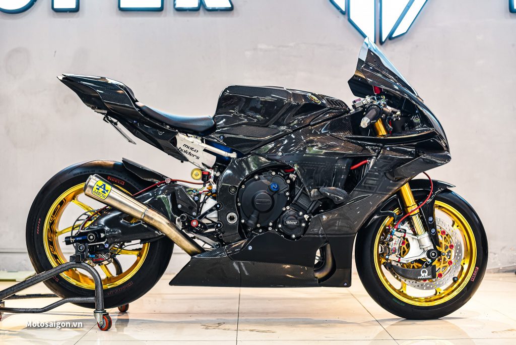 Choáng ngợp với “Trùm” Yamaha R1 carbon với dàn đồ chơi gần 700 triệu ...