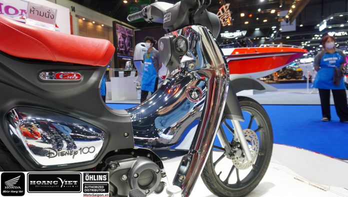 Super Cub C125 Mickey phiên bản đặc biệt của Honda và Walt Disney - Motosaigon