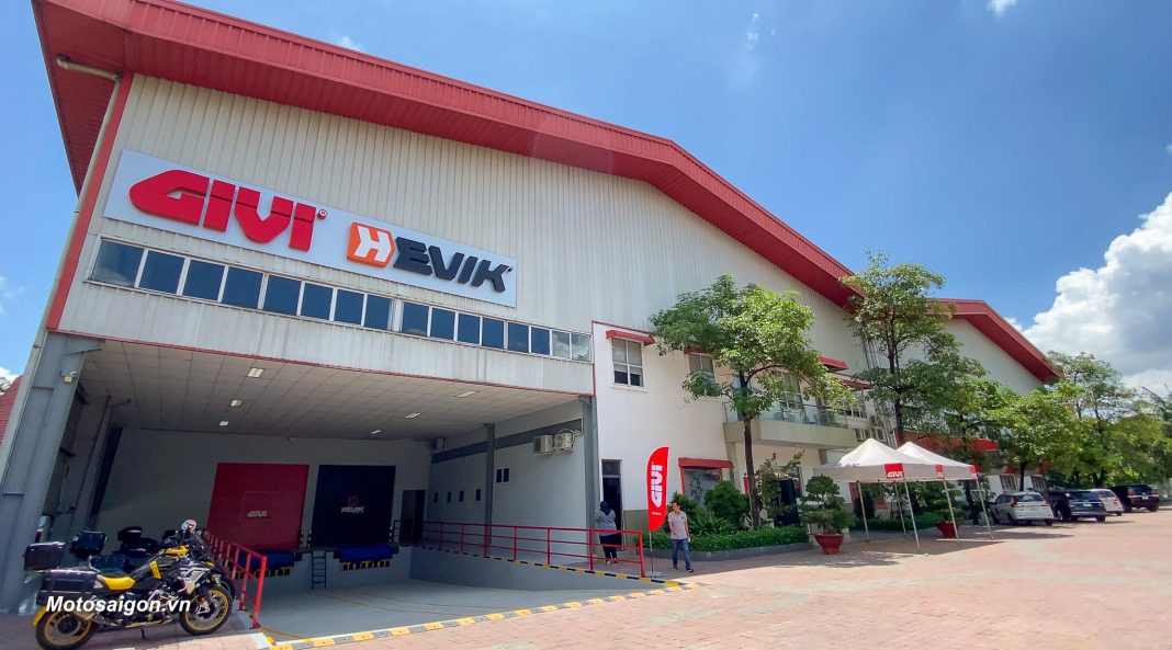 Nhà máy GIVI & HEVIK Việt Nam tại Long An: Tham quan chi tiết từng khu vực - Motosaigon