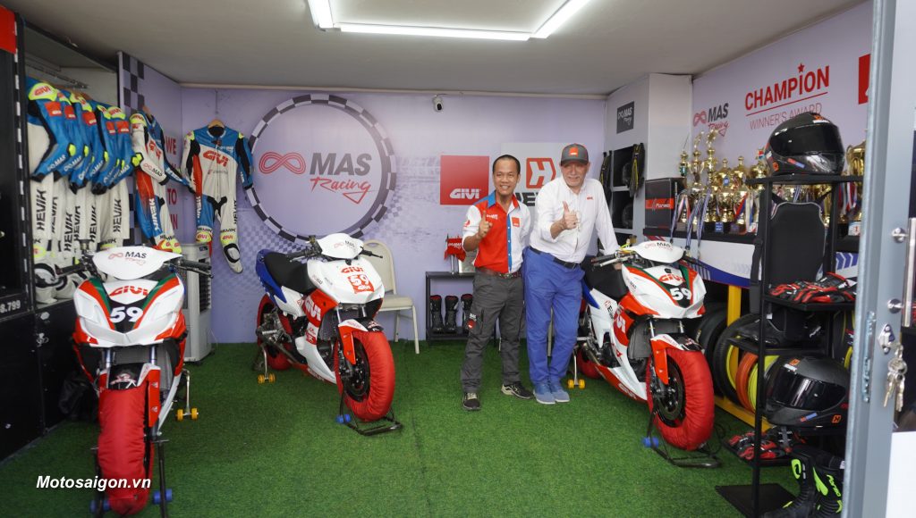 Tham quan Paddock MAS Racing - Đội đua được Givi Việt Nam tài trợ ...