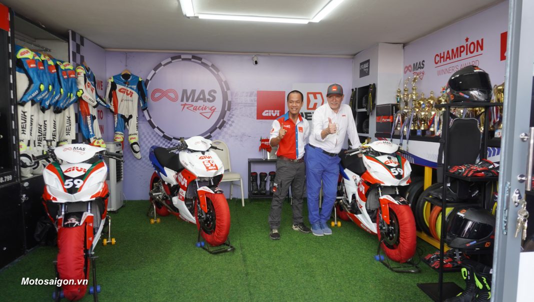 Tham quan Paddock MAS Racing - Đội đua được Givi Việt Nam tài trợ ...