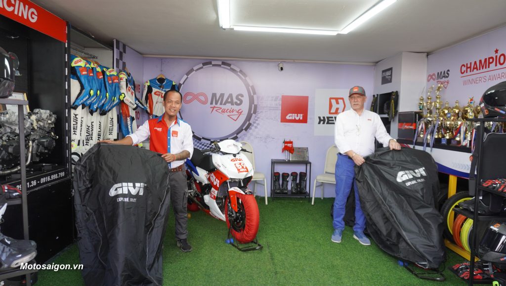 Tham quan Paddock MAS Racing - Đội đua được Givi Việt Nam tài trợ ...