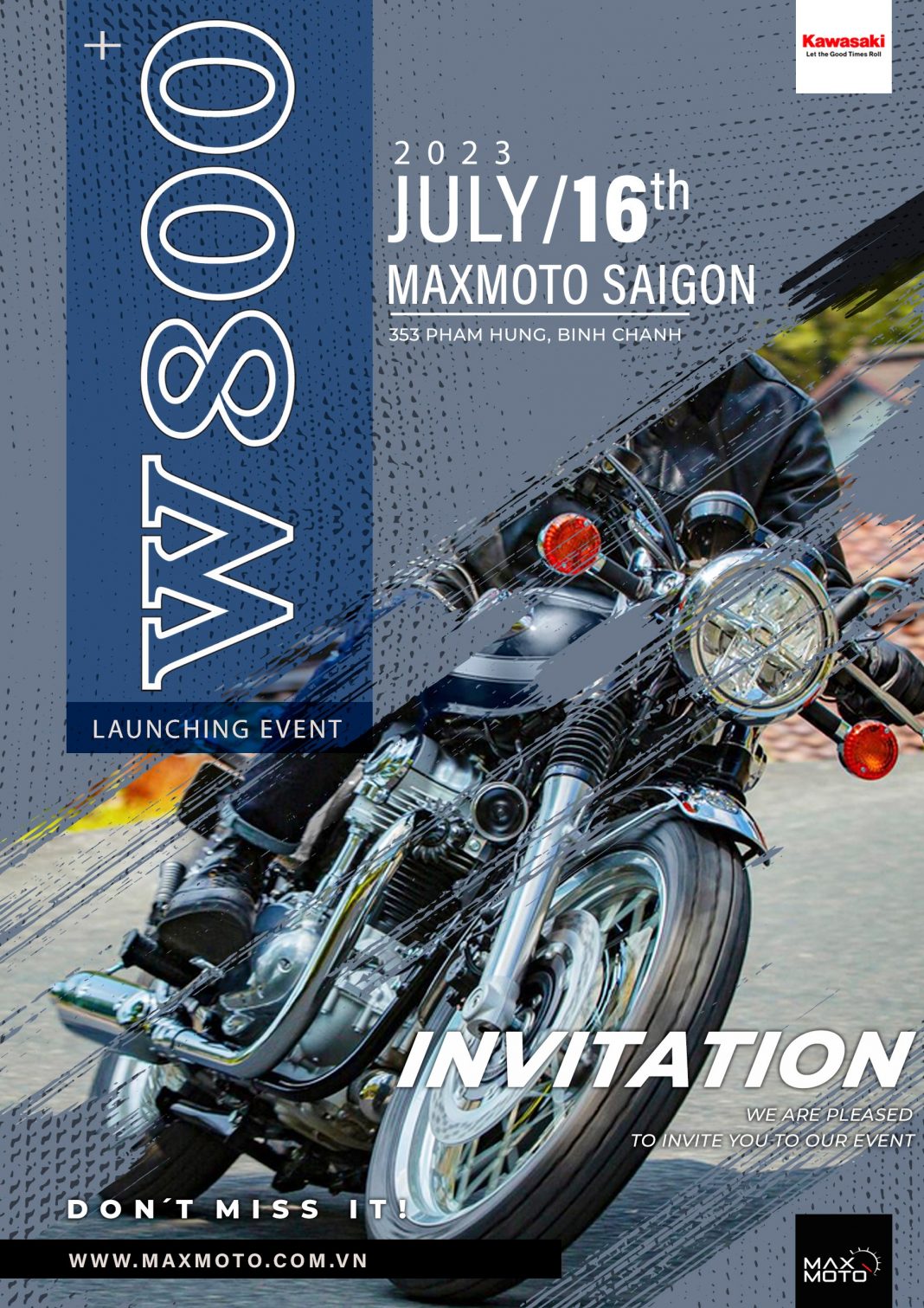 W800 2023 được Kawasaki chốt ngày công bố giá xe tại Việt Nam - Joker Helmet Shop